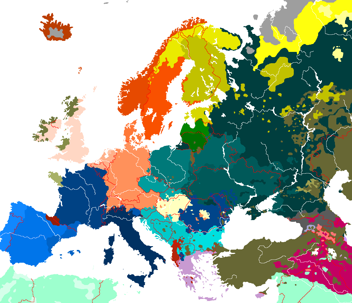 How to draw a cultural map : r/worldbuilding