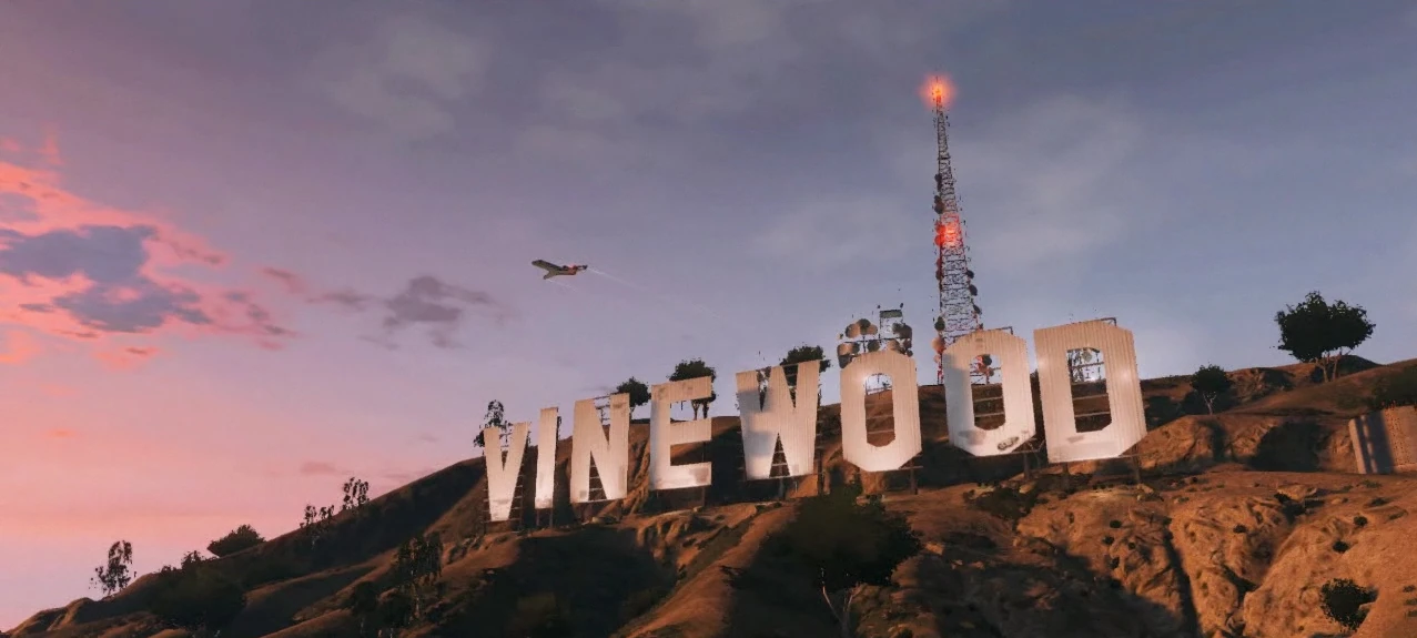Vinewood Sign - GTA Wiki, the Grand Theft Auto Wiki - GTA IV, San Andreas, Vice City, cars ...