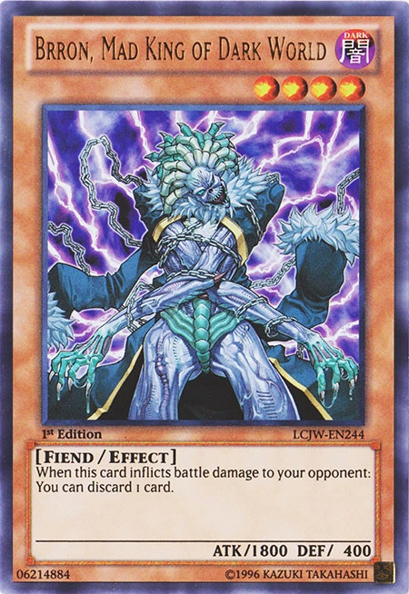 Brron, Mad King of Dark World - Yu-Gi-Oh!