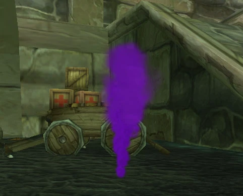 Purple Smoke Flare - WoWWiki - Your guide to the World of Warcraft
