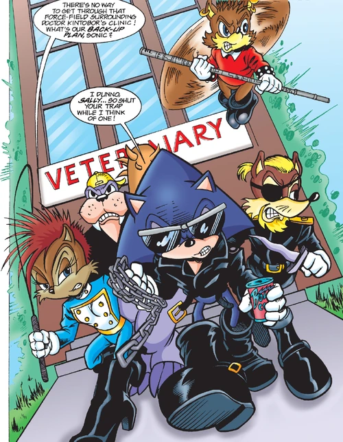 Suppression Squad - Mobius Encyclopaedia - Sonic the Hedgehog Comics