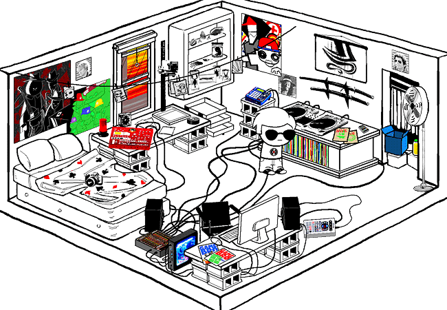 Dave's room - MS Paint Adventures Wiki - Adventures, characters ...