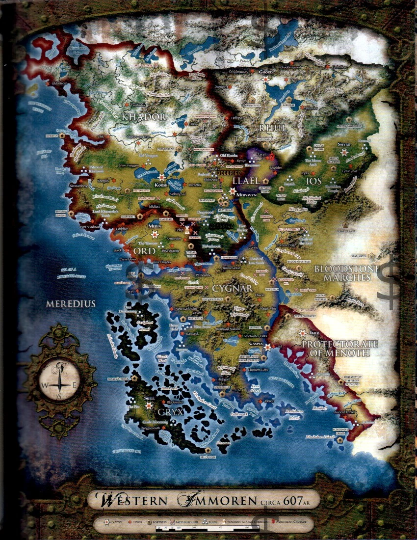 Iron Kingdoms, Warmachine, and Hordes에 있는 핀