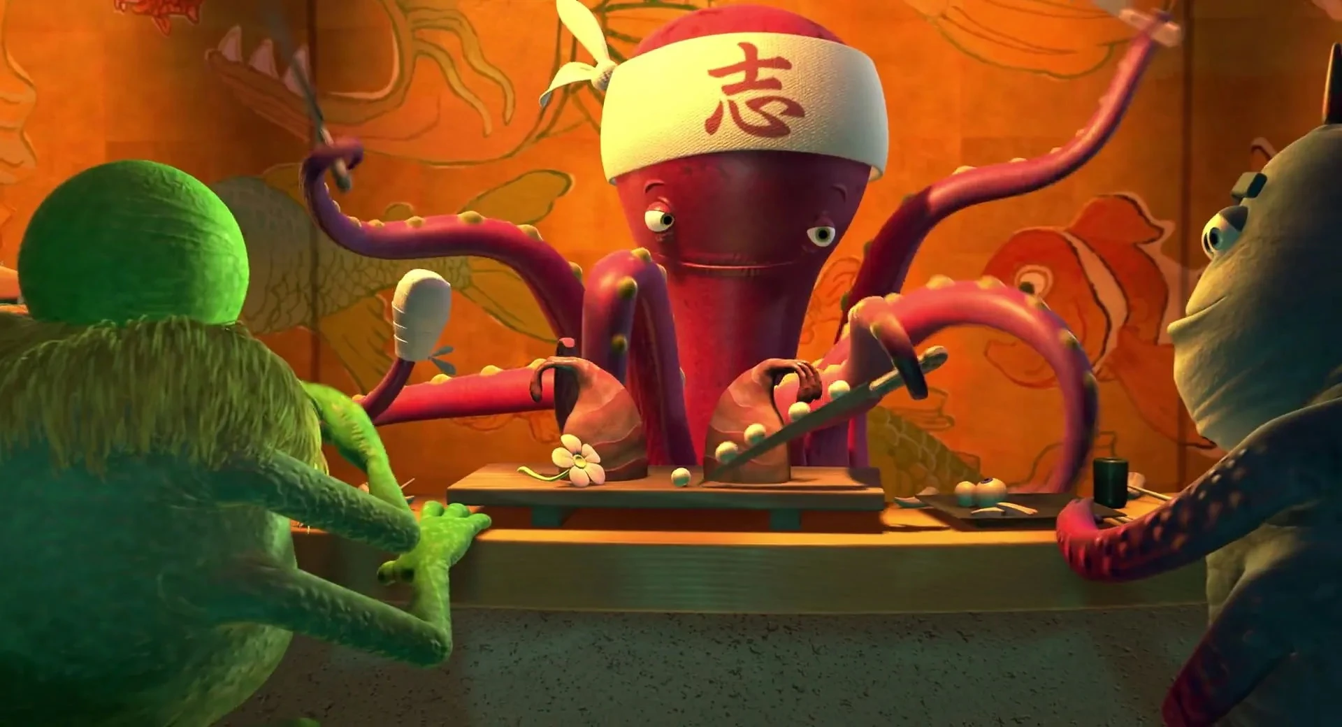 Sushi Chef (Monsters, Inc.) - Pixar Wiki - Disney Pixar Animation Studios