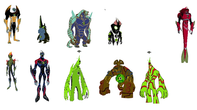 Personajes de ben 10 - Imagui