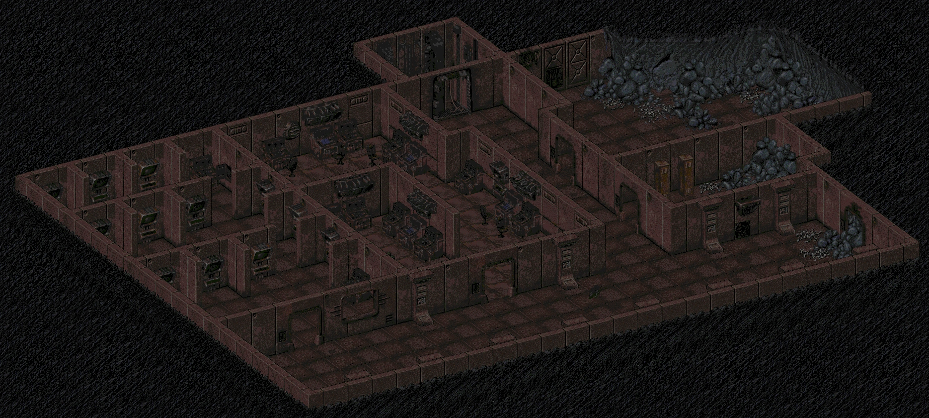 stuck in vault 15 caverns :: Fallout General Discussions