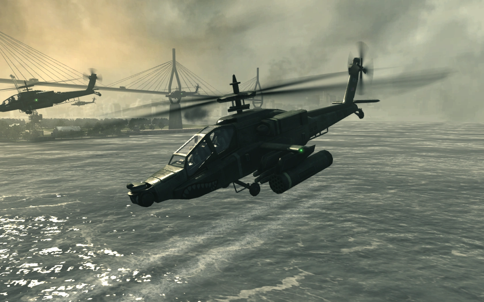 Call Of Duty Ghosts Apache Helicopter Wallpapers Apache Attack Mission