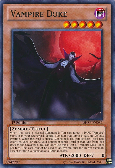 Vampire Duke - Yu-Gi-Oh!